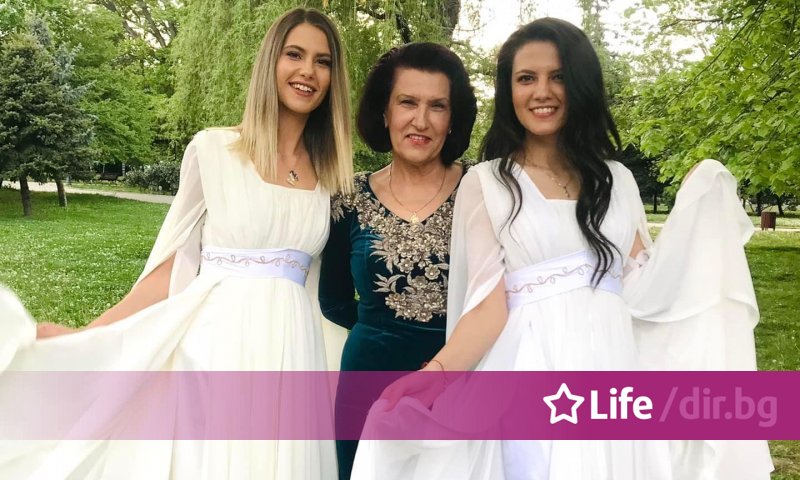 Ива и Велислава с баба си Гуна Иванова Life Dir Bg