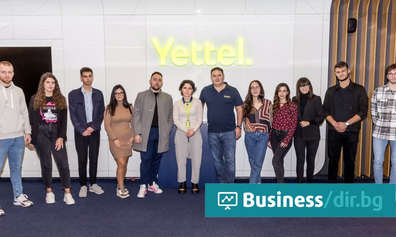 Yettel посрещна официално новите участници в едногодишния си стаж ...