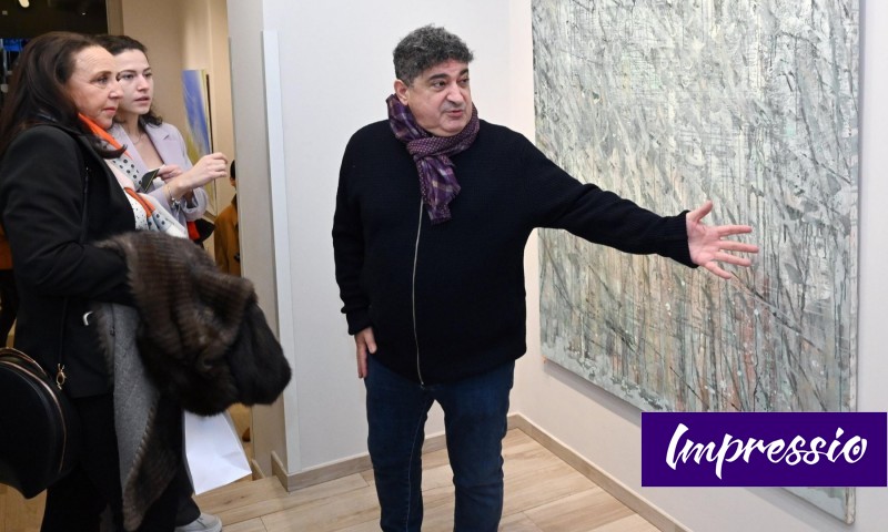 Греди Асса представя най-новата си изложба "Мигове светлина" (Снимка ...