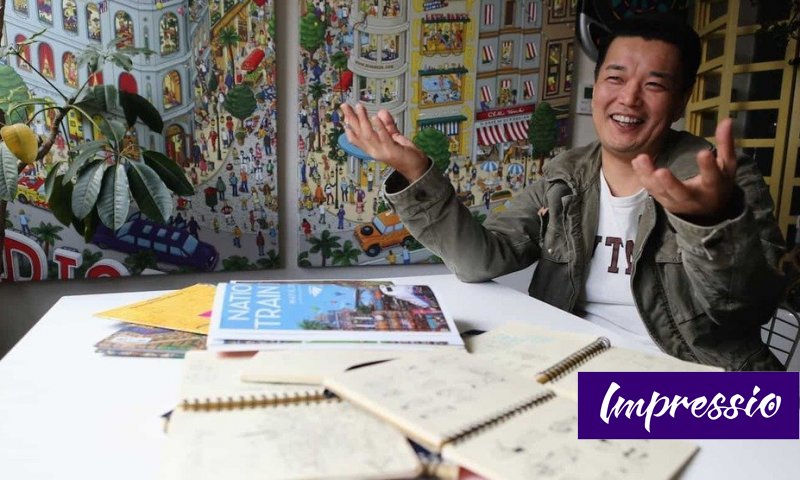 Японският илюстратор Хиро Камигаки представя "Лабиринтът на София" в Квадрат 500 | impressio.dir.bg