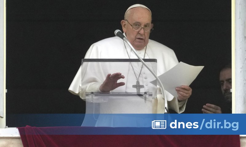 Коментари Папа Франциск проведе служба за католическата Цветница но пропусна да прочете