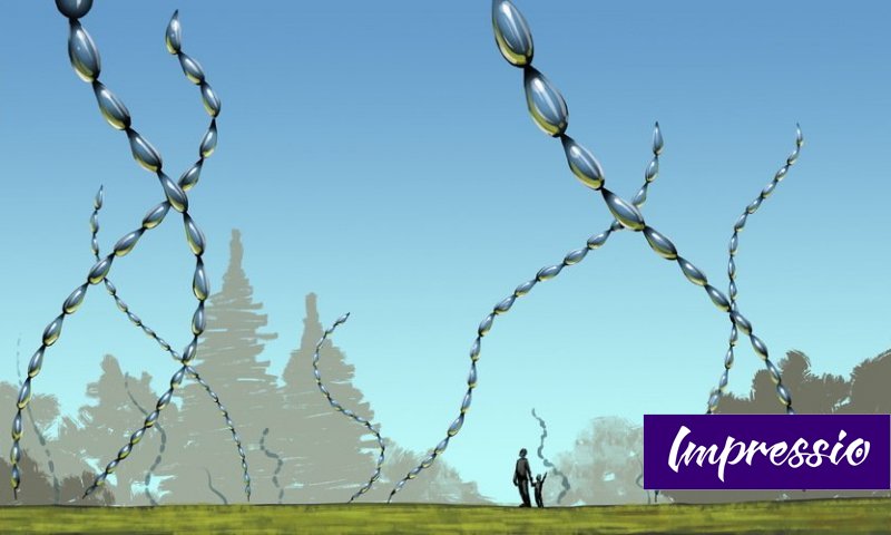 Невероятната инсталация "Стоманена трева" за първи път извън Франция на SOFIA LIGHTS | impressio ...