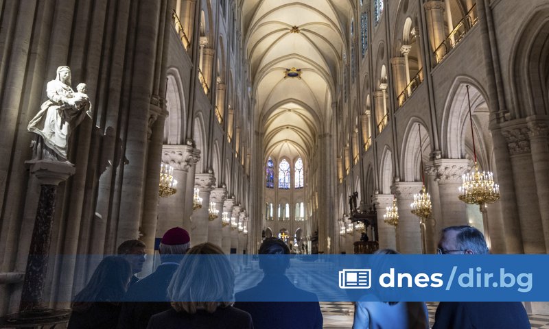 Откриват "Нотр Дам" в присъствието на 2000 гости, 40 световни лидери, сред тях Тръмп, Зеленски и ...