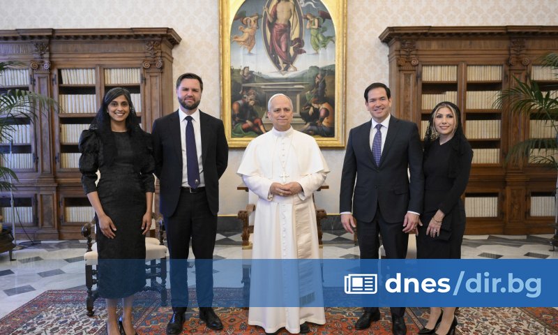 Белият дом заяви, че Ванс е поканил папа Лъв XIV на посещение при Тръмп | dnes.dir.bg