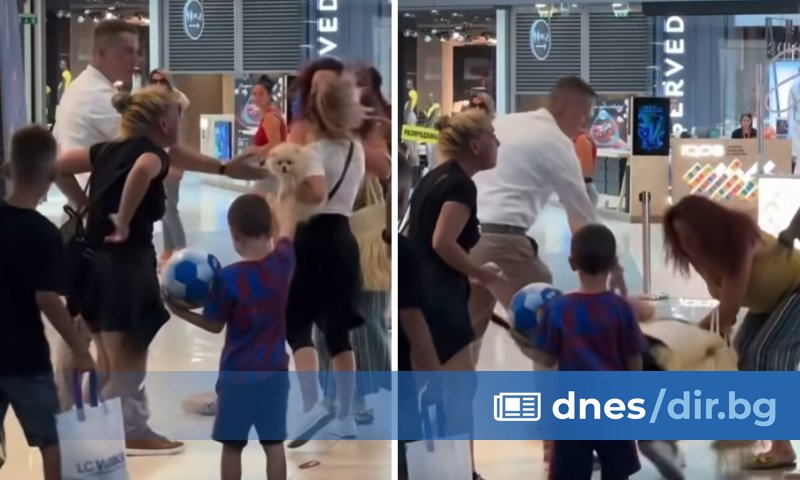 Коментари - Жени се биха в столичен мол пред очите на деца (видео) | dnes.dir.bg