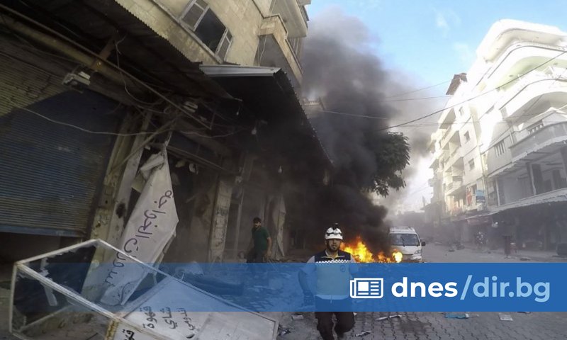 Британски и френски изтребители бомбардираха централната част на Сирия ...