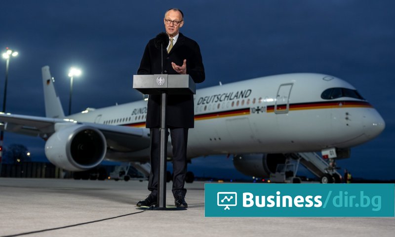Мерц на първа официална визита в Китай като канцлер | business.dir.bg