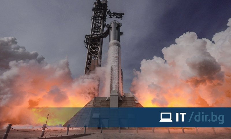 SpaceX тества новия Starship V3 преди ключов полет през май | it.dir.bg